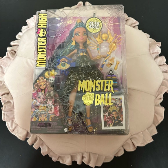 Mattel | Toys | Monster High Monster Ball Cleo Denile Doll With ...